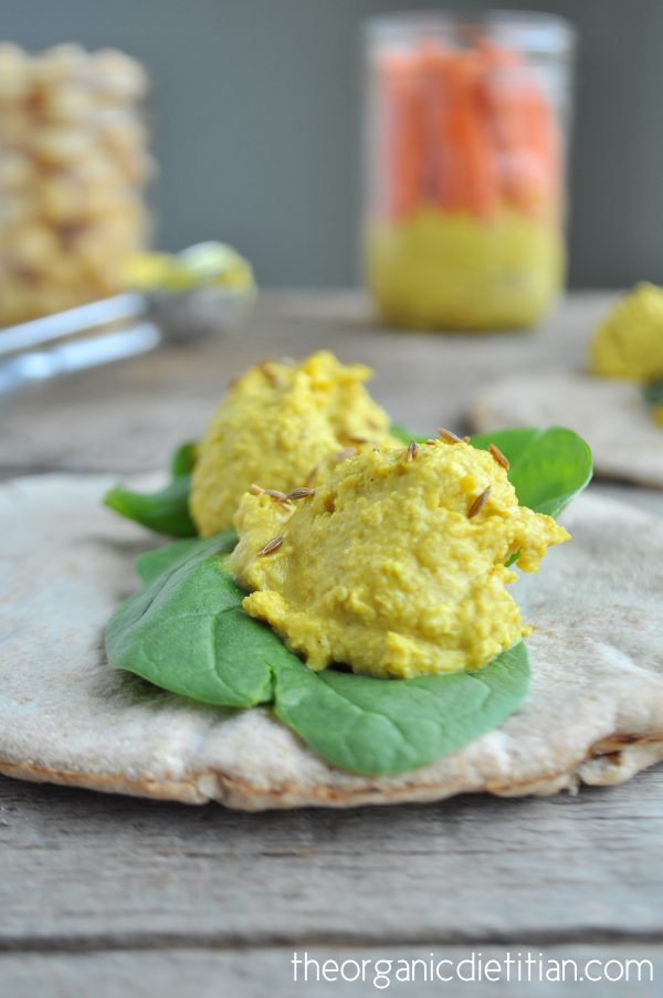 Toasted Cumin Hummus - The Organic Dietitian