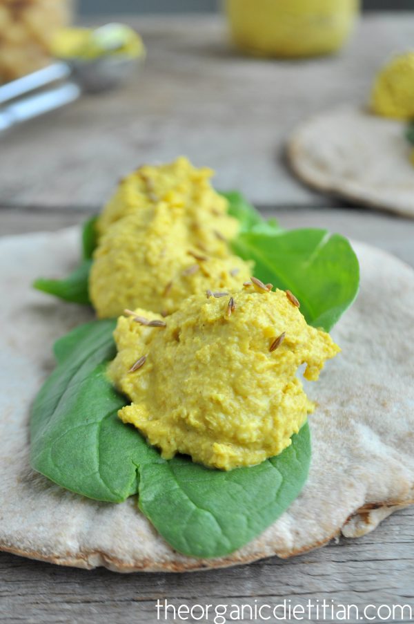 Toasted Cumin Hummus - The Organic Dietitian