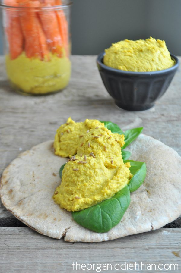 Toasted Cumin Hummus - The Organic Dietitian