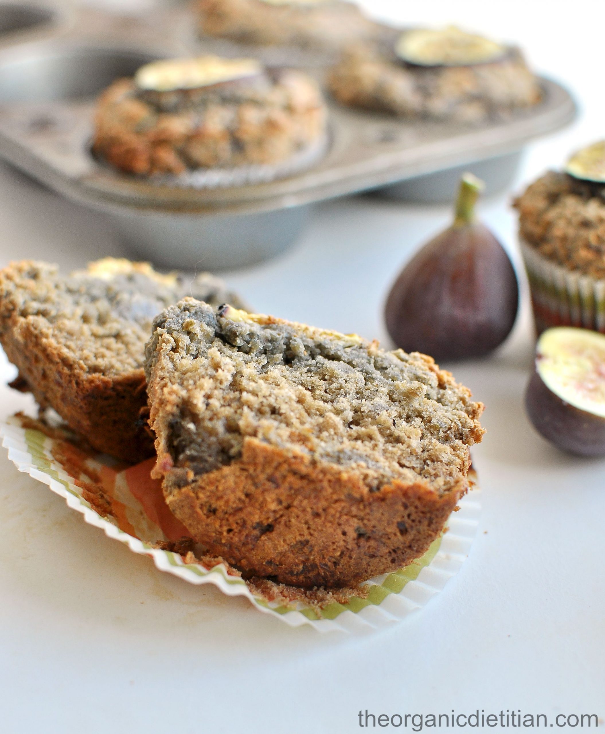 Fig Muffins 6 - The Organic Dietitian