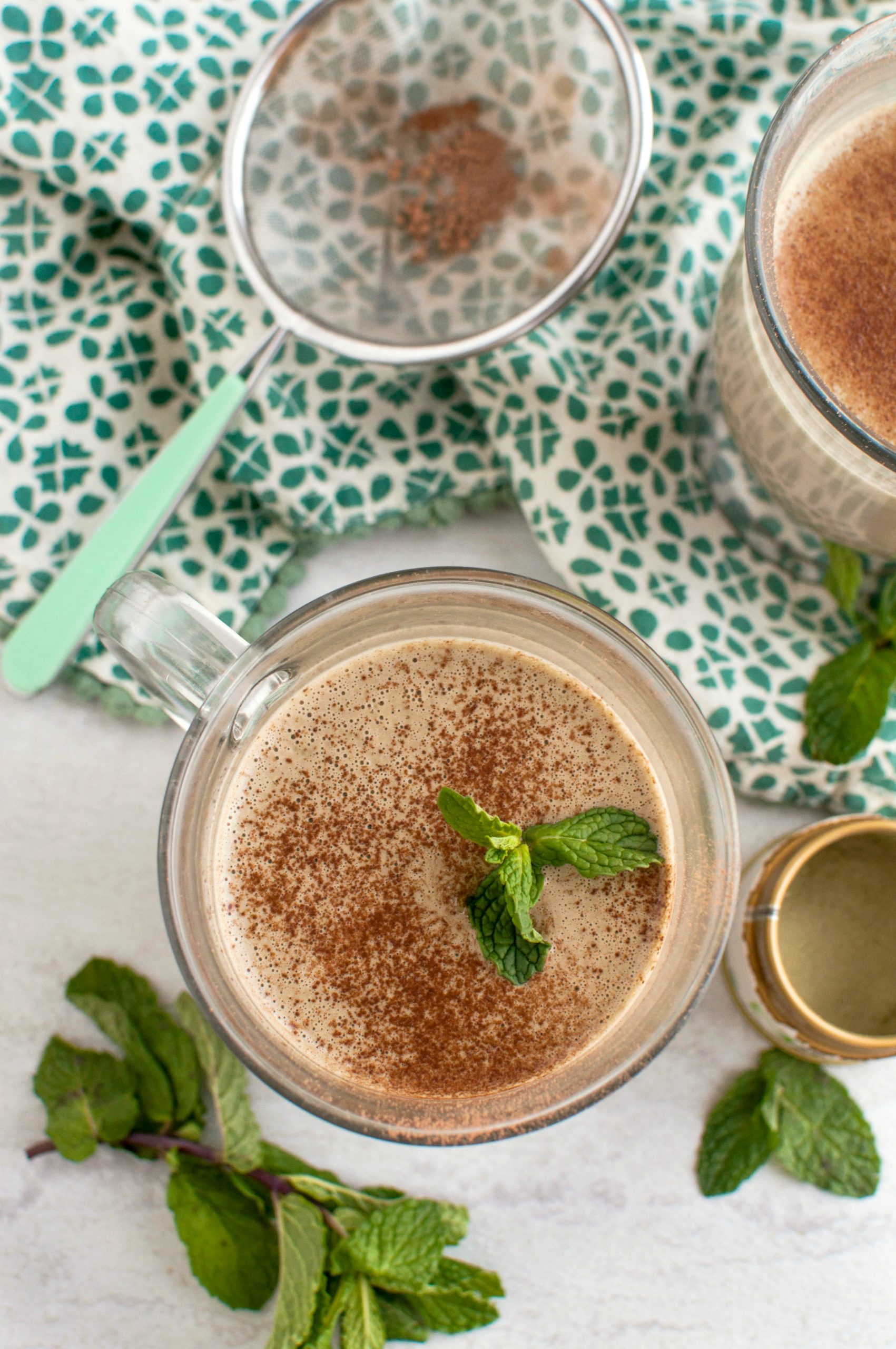 The Peppermint Mocha Matcha Latte is Here - The Organic Dietitian