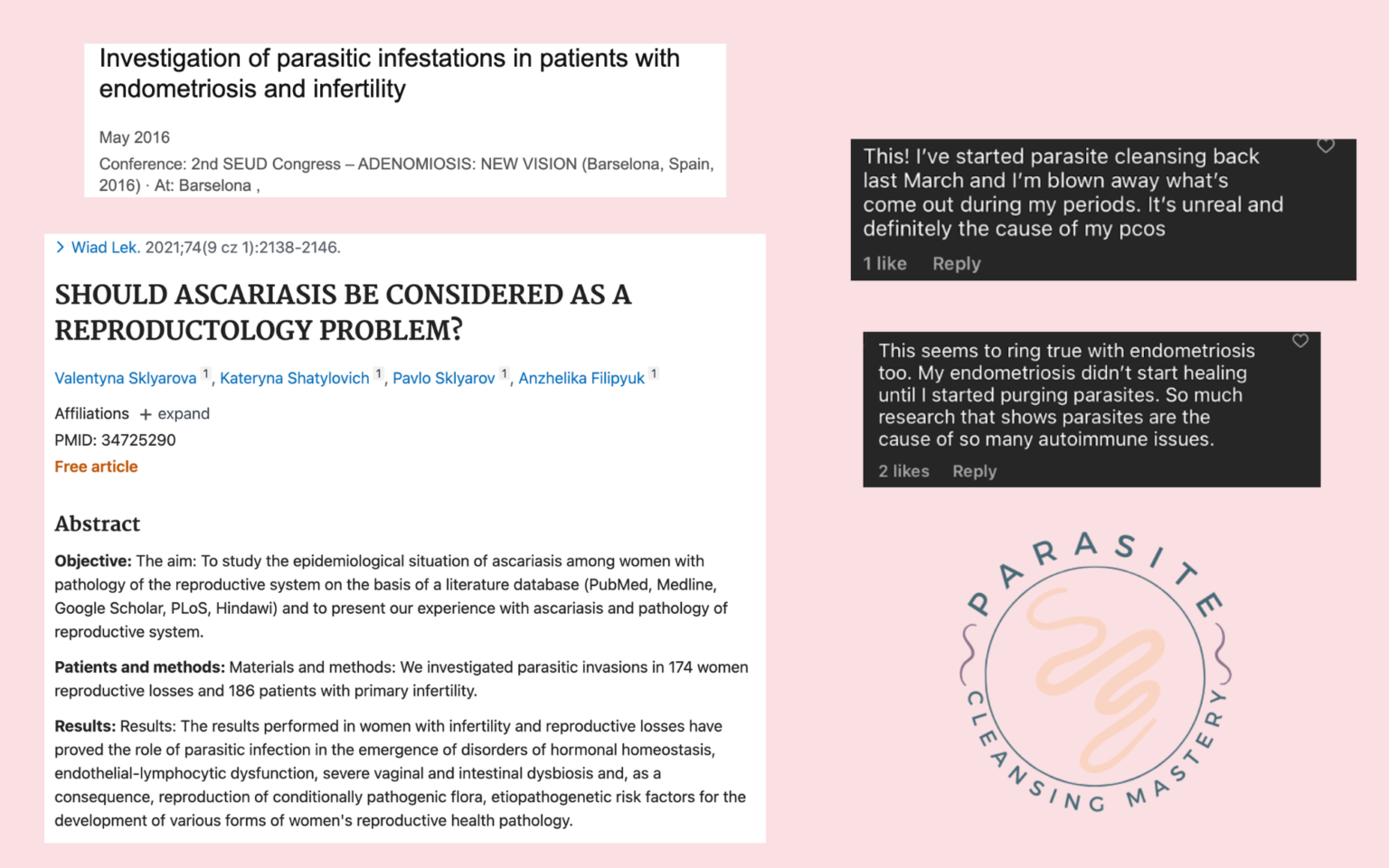 Parasites: The Hidden Menace Contributing to PCOS, Endometriosis, PMS ...